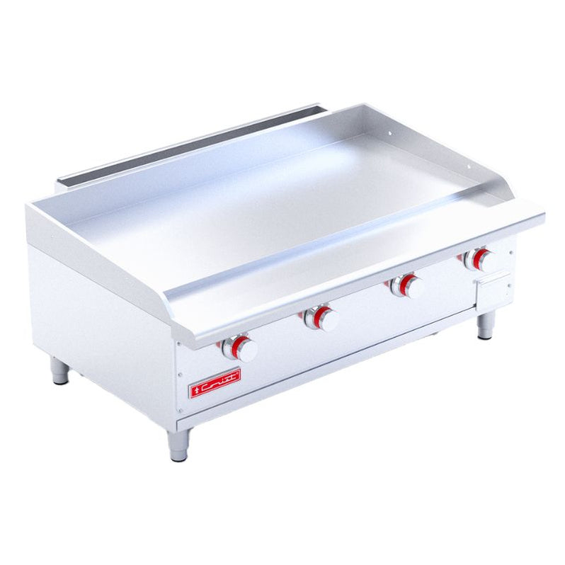 CORIAT CV-4 MASTER Plancha a gas, con 4 quemadores tipo "U", placa de ...