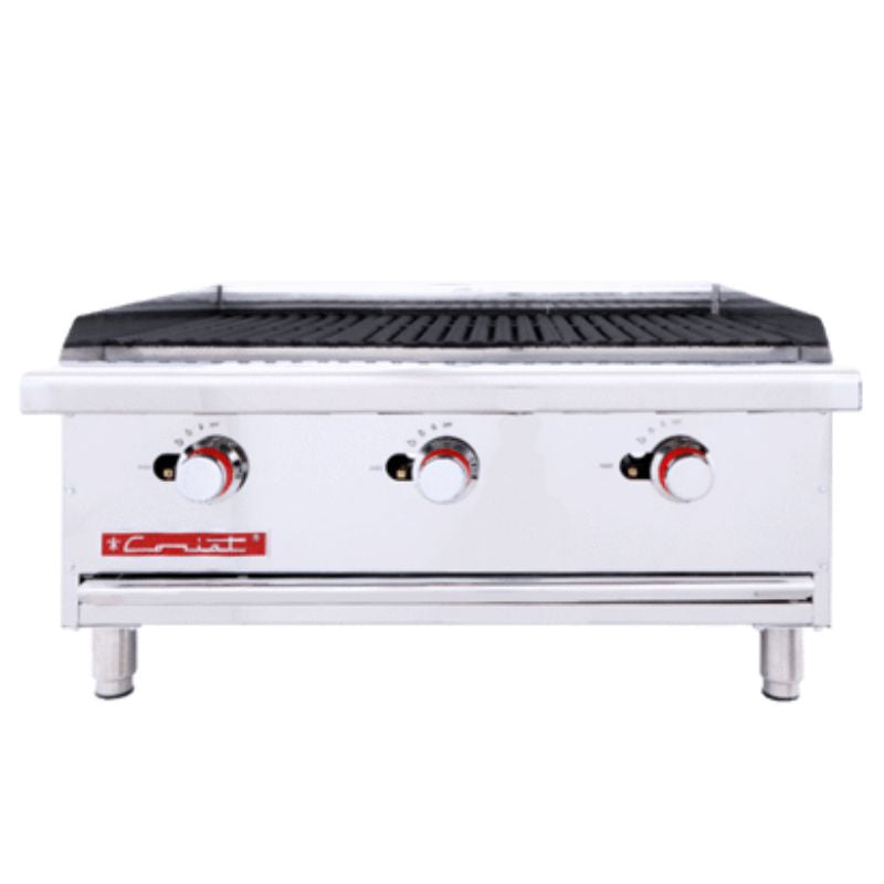CORIAT ACV-3 DE MESA MASTER PREMIUM Asador a gas, con 3 parrillas reve ...