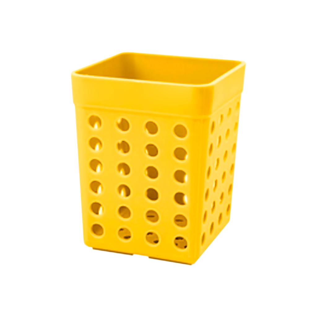 ASBER CU-7 Cubilete para cubiertos 10.5 x 10.5 x 13 cm – INMEZA