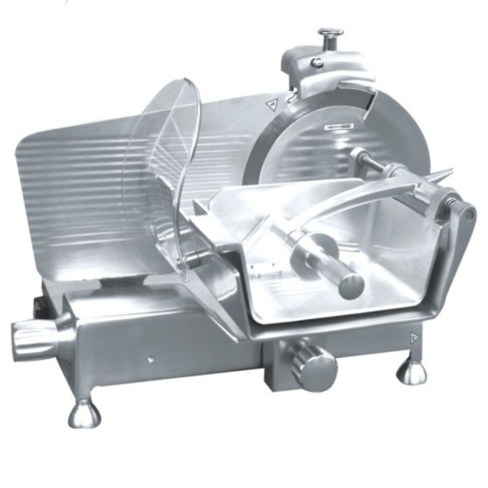 DRAGO REB-350-VB Rebanadora vertical con cuchilla de banda, diámetro d ...