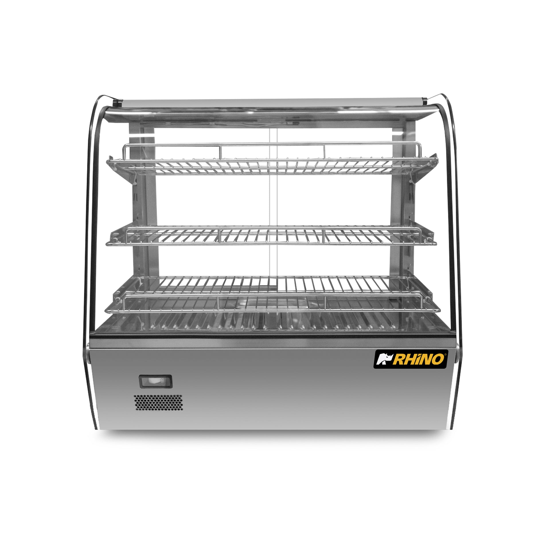 Vitrina Caliente Sobre Mostrador 120L Rhino VICAMO-120L — INMEZA