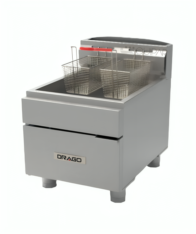 Freidor A Gas 8 Litros Drago FG-8 — INMEZA