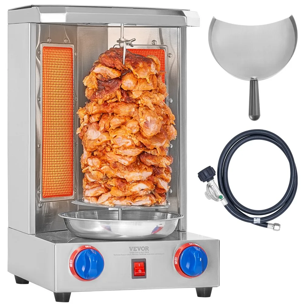Asador de Carne al Pastor a Gas LP (Doneraki) VEVOR ZH-9211R — INMEZA