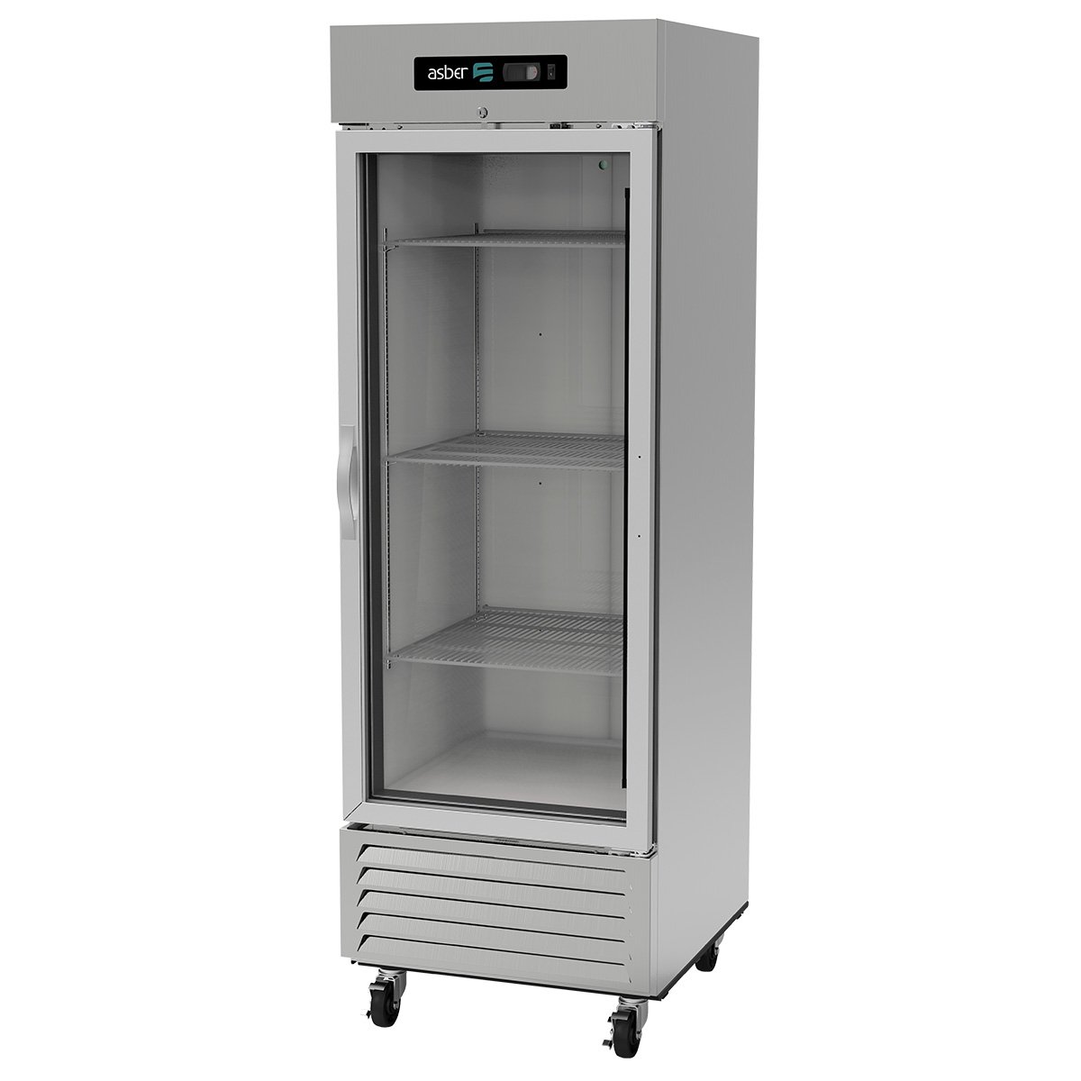 REFRIGERADOR MERCHANDISER CON PUERTAS ABATIBLES ASBER, 54% OFF
