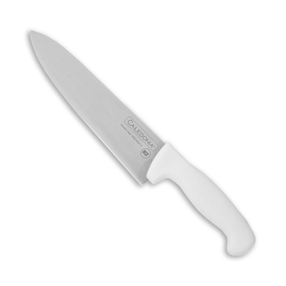 Cuchillo Chef 8" Blanco Caledonia CACHE-8B – INMEZA