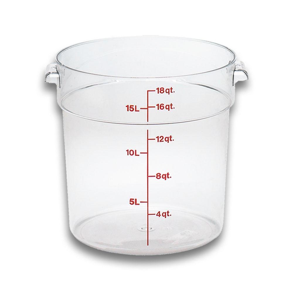 Recipientes Graduado Redondo 18 Qt Caledonia REPORE-18 – INMEZA
