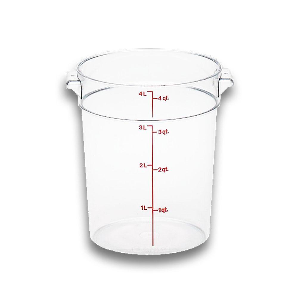 Recipientes Graduado Redondo 4 Qt Caledonia REPORE-4 – INMEZA