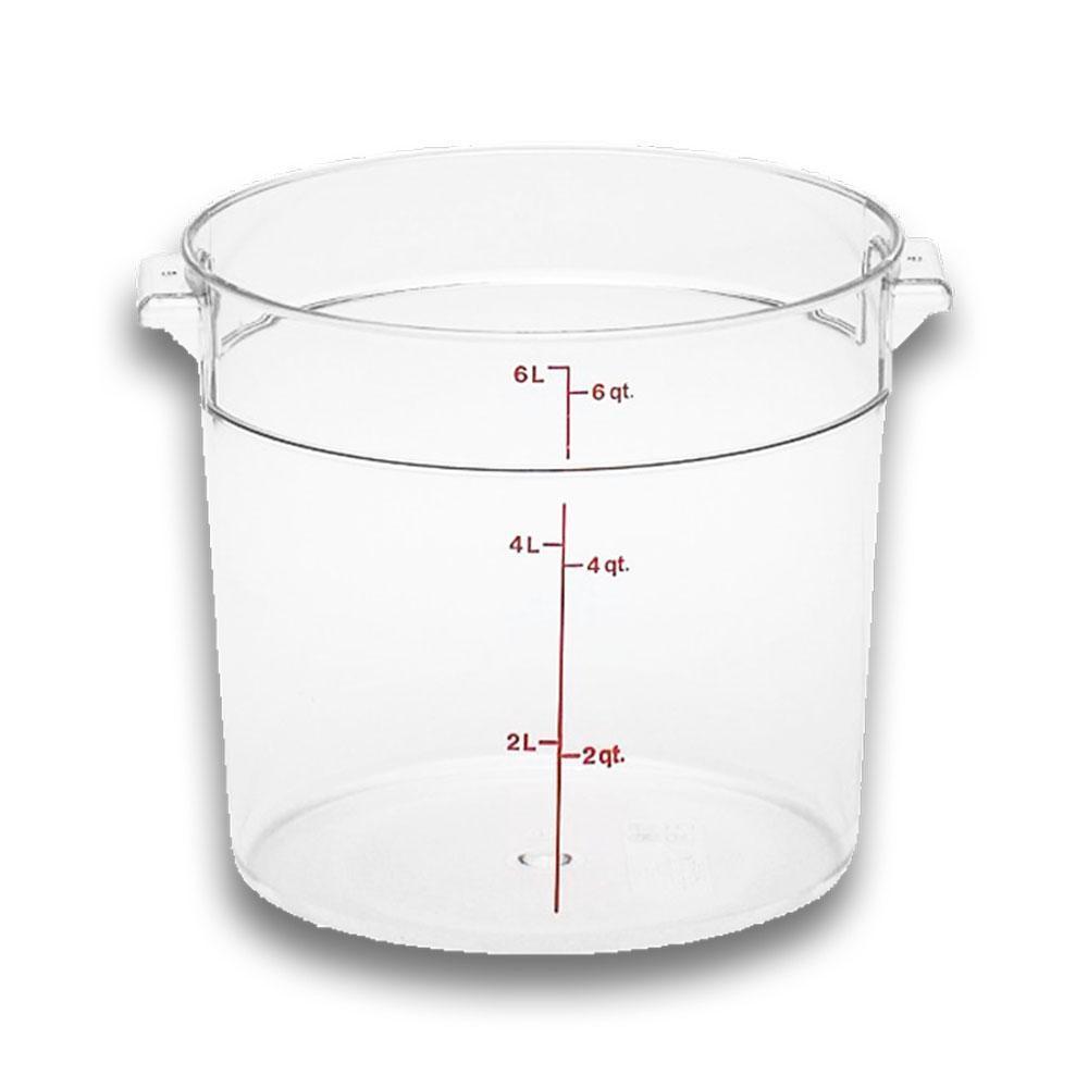 Recipientes Graduado Redondo 6 Qt Caledonia REPORE-6 – INMEZA