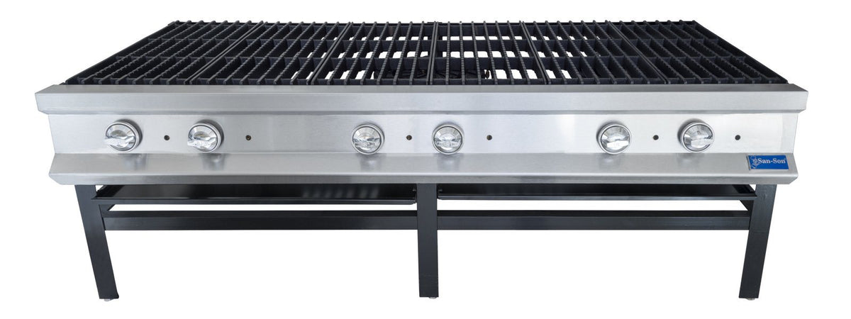 San-Son SSF3 Fogon Linea Ecoplus Acero Inoxidable 3 secciones de Quema ...