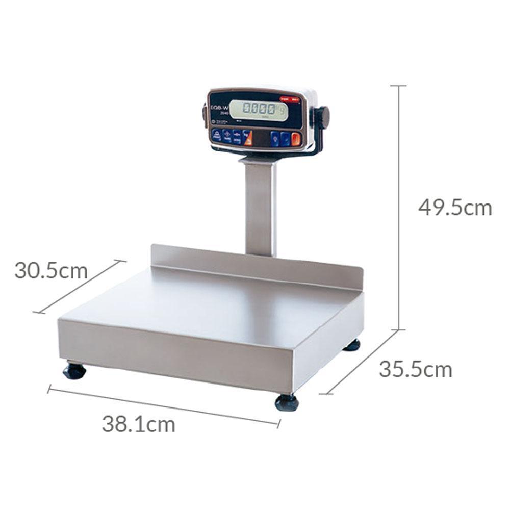 Torrey EQBW-20 Báscula hermética a prueba de agua Acero 20 kg 0EQB20-W ...